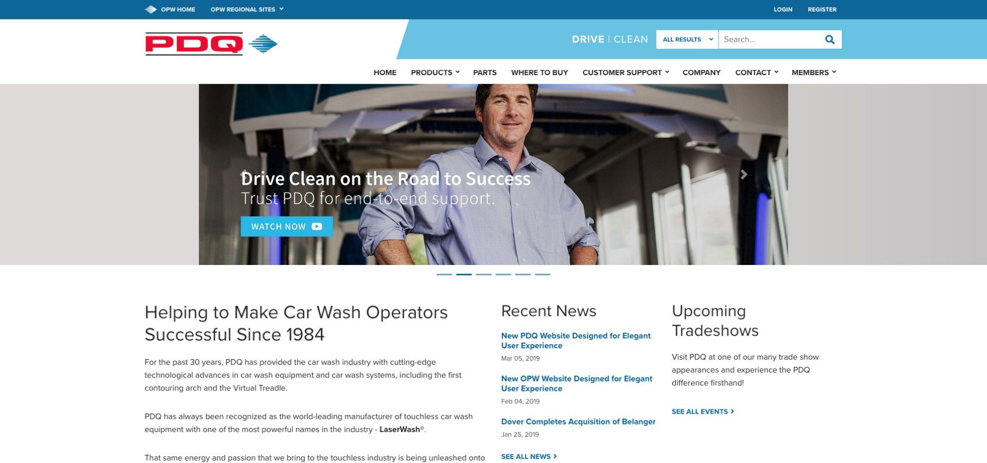 New PDQ Website Designed for Elegant User Experience | Convenience ...